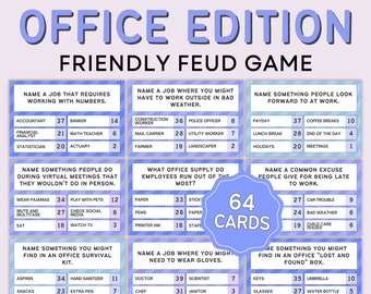 Office Friendly Feud | Office Games | Office Family Feud | Work Party ...