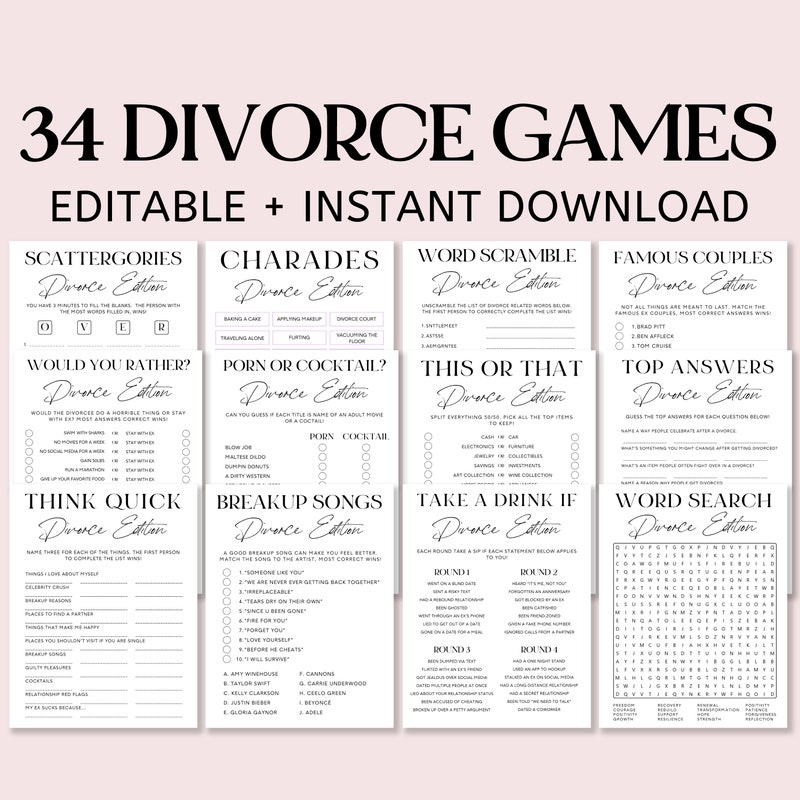 Paper for Divorce - Etsy UK