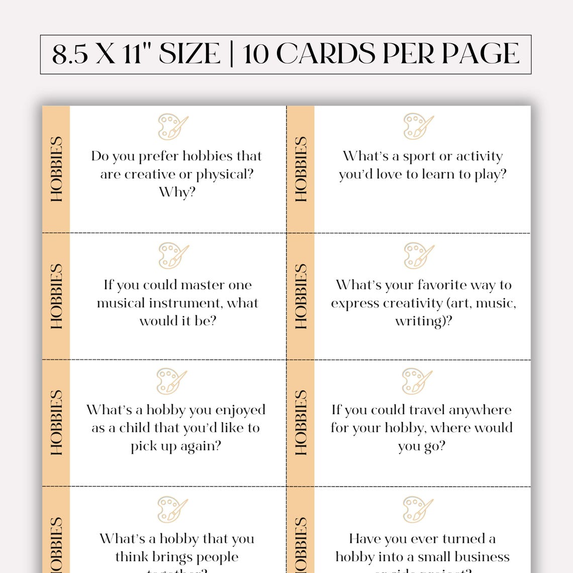 500 Icebreaker Questions: Printable Conversation Starter Cards ...