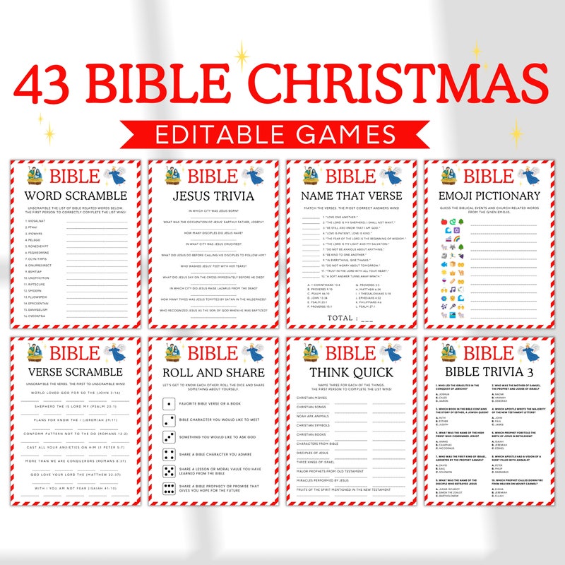 Christmas Bible - Etsy
