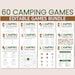 Camping Games Bundle: 60 Printable Activities (PDF) - Etsy