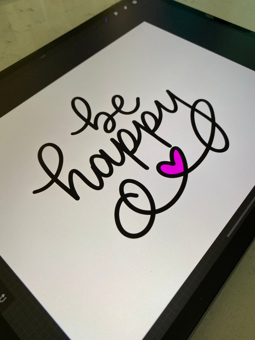 Be Happy SVG - Etsy