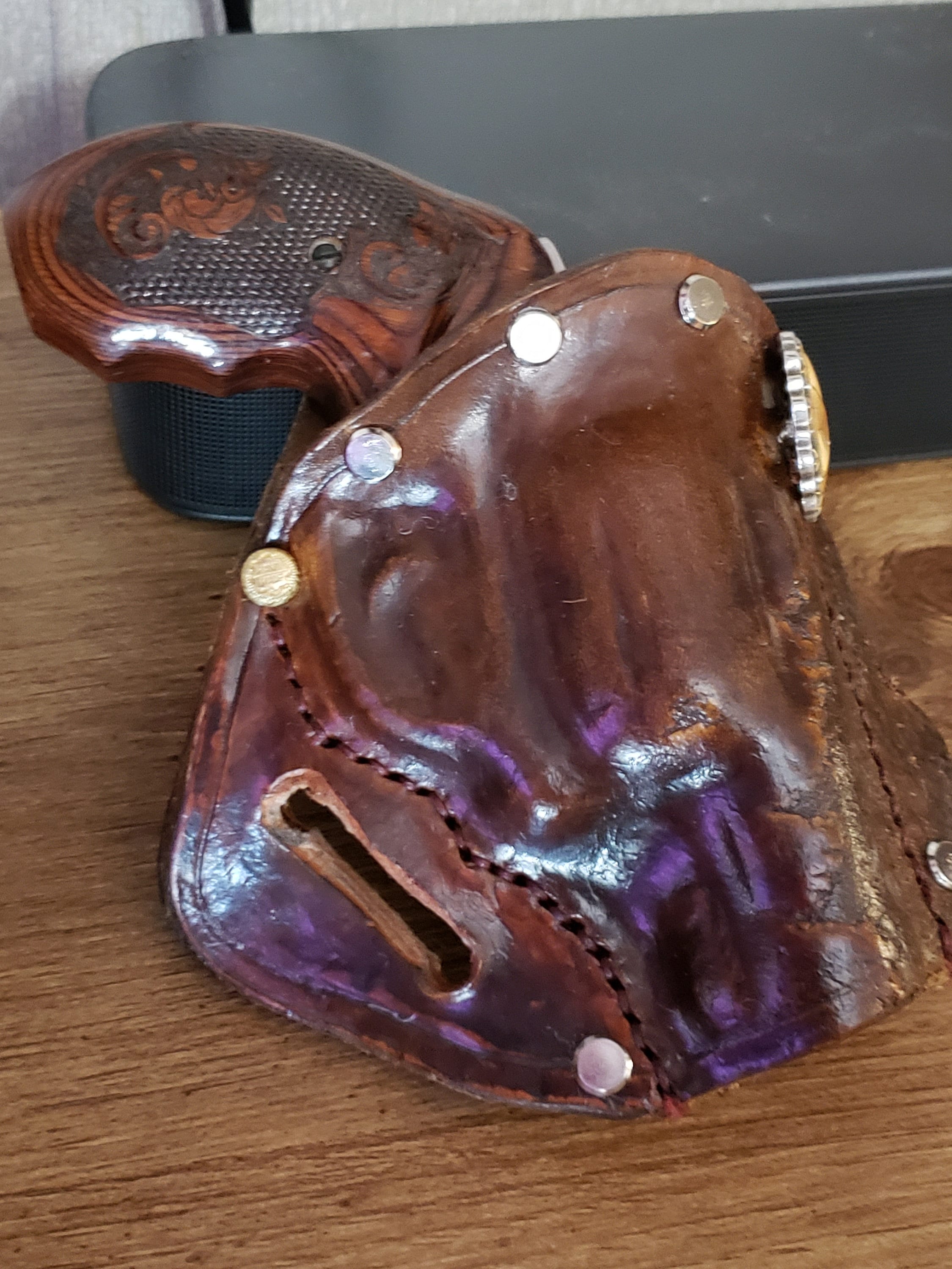 Hand Crafted Leather Holster. - Etsy