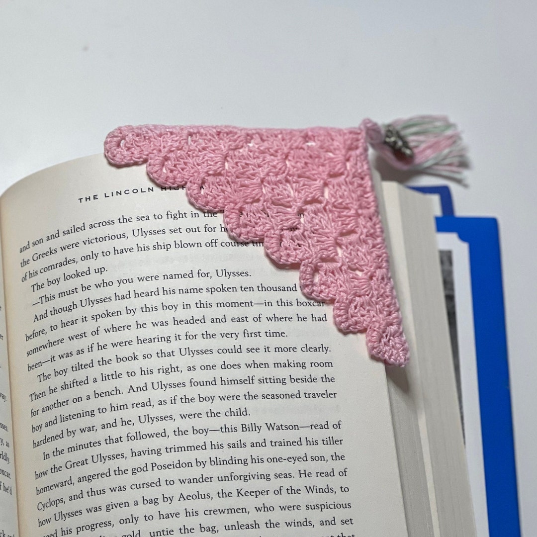 Lace Corner Bookmark *pattern Only* - Etsy