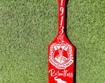 Delta Paddle, Personalized Sorority Paddle, Customized Paddle, Sorority ...
