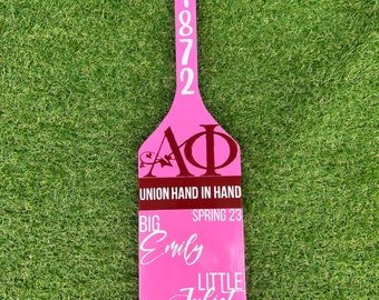 Sgrho Paddle Personalized Sorority Paddle Customized Paddle - Etsy