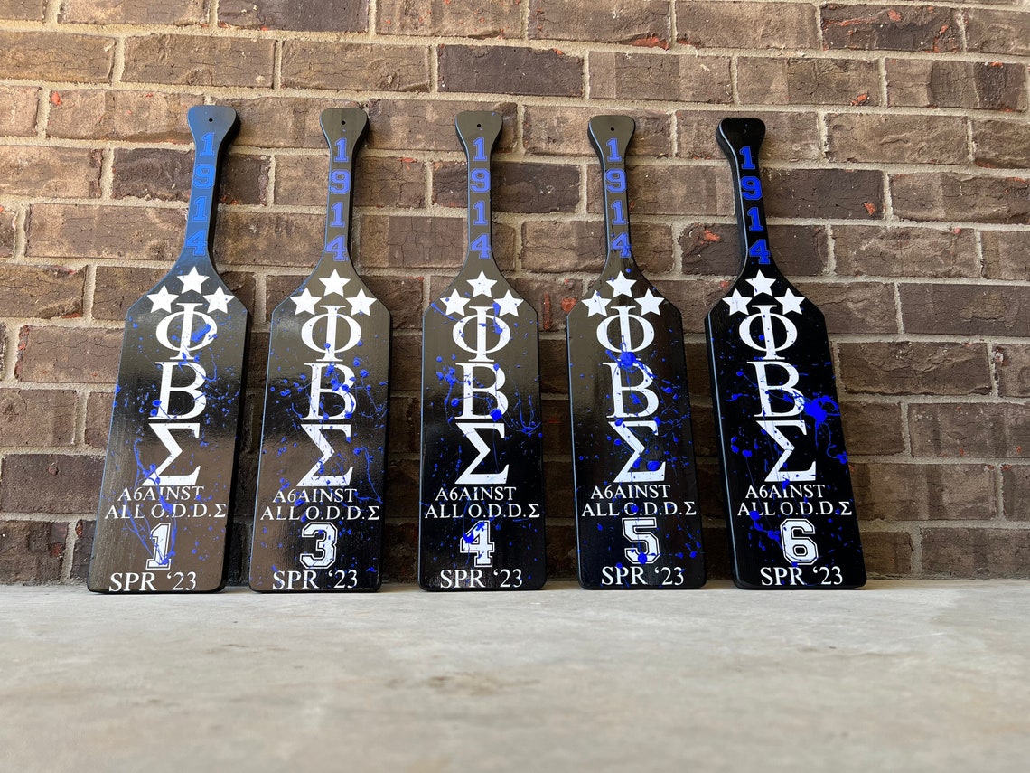 Custom Sorority/fraternity/organization Paddle, Personalized Paddle ...