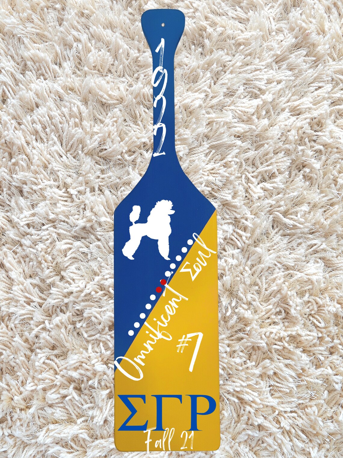 Custom Sorority/fraternity/organization Paddle, Personalized Paddle ...