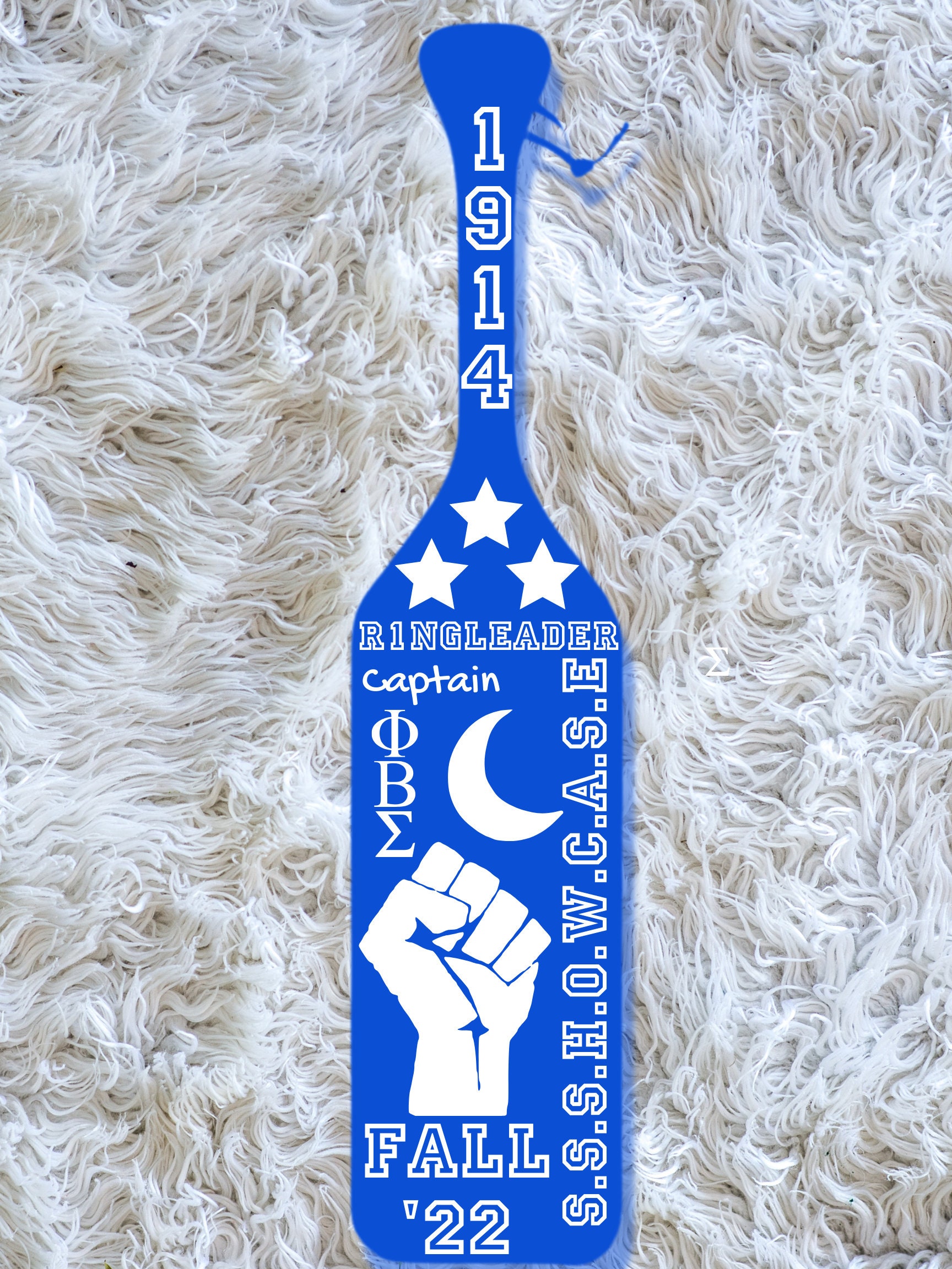 Custom Sorority/fraternity/organization Paddle, Personalized Paddle ...