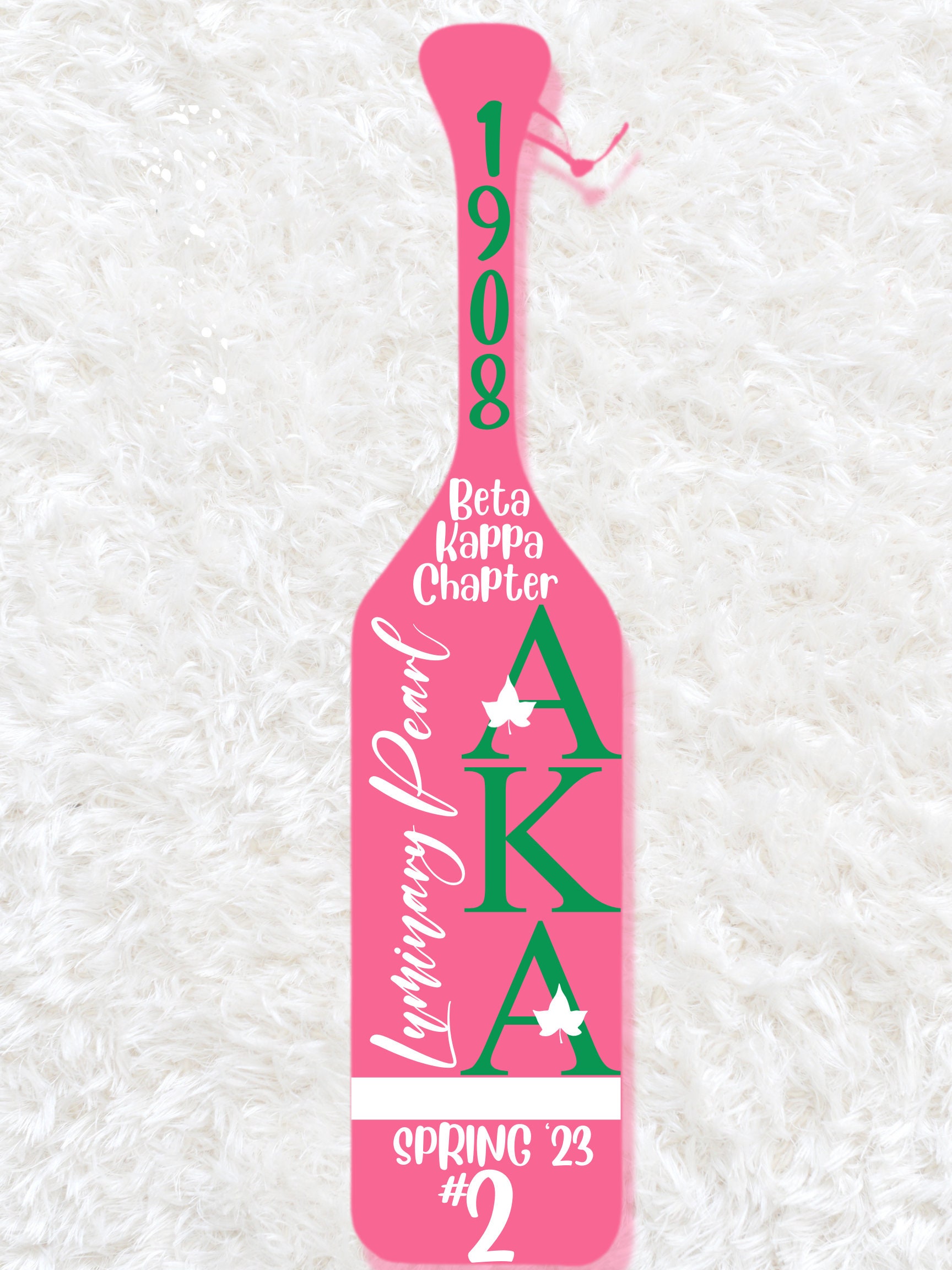Custom Sorority/fraternity/organization Paddle, Personalized Paddle ...