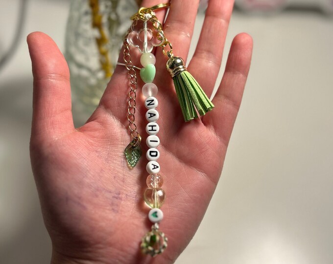 Genshin Keychain Nahida Genshin Impacts Genshin Gaming Genshin Merch Genshin Gift Genshin Nahida ...