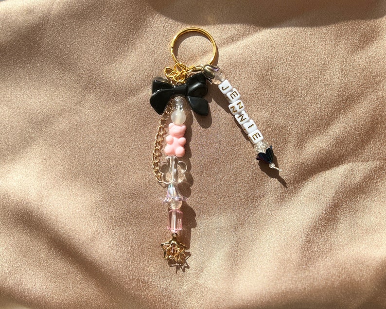 Blackpink Lisa Kpop Keychain Custom Jisoo Rose Lisa Jennie Kpop Gifts ...