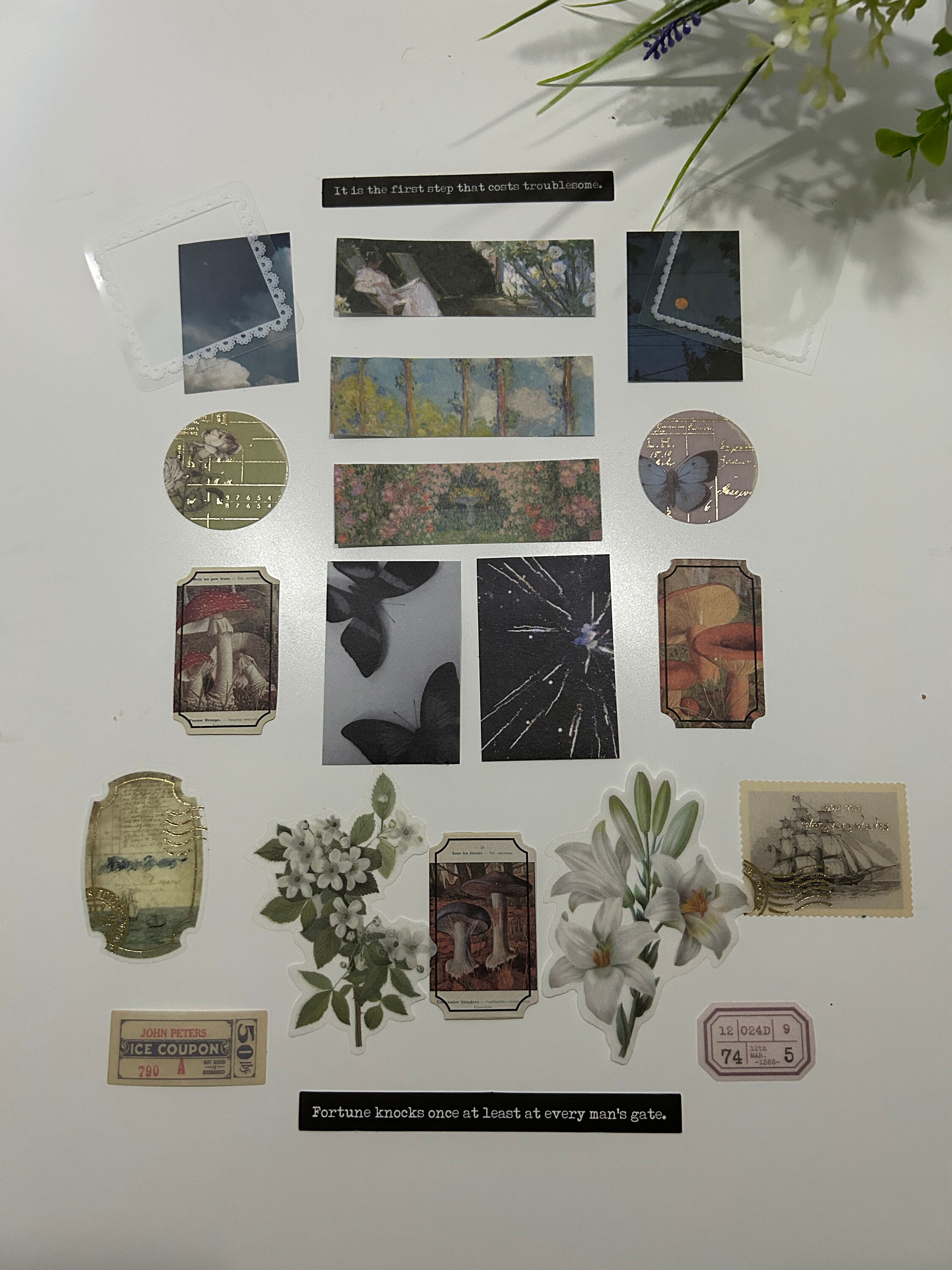 FREE PRINT Vintage Scrapbook Starter Kit Starzmei - Etsy UK