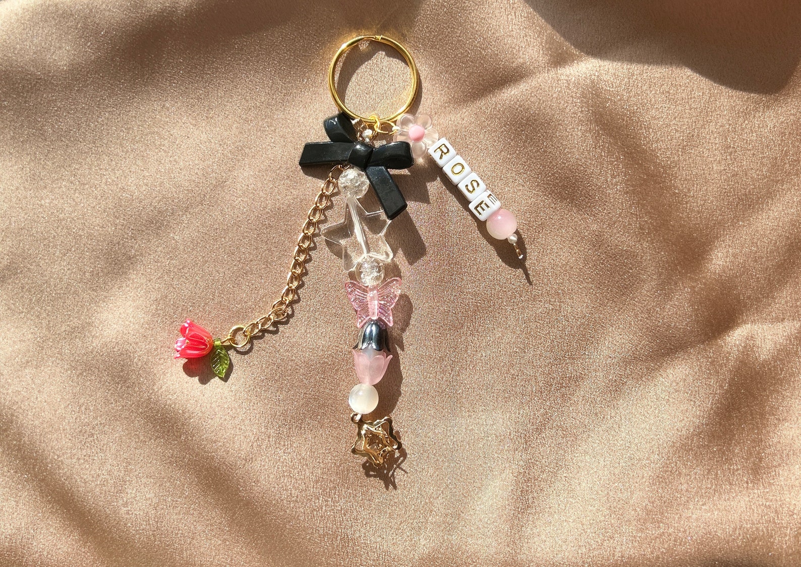 Blackpink Rose Kpop Keychain Custom Jisoo Rose Lisa Jennie Kpop Gifts ...