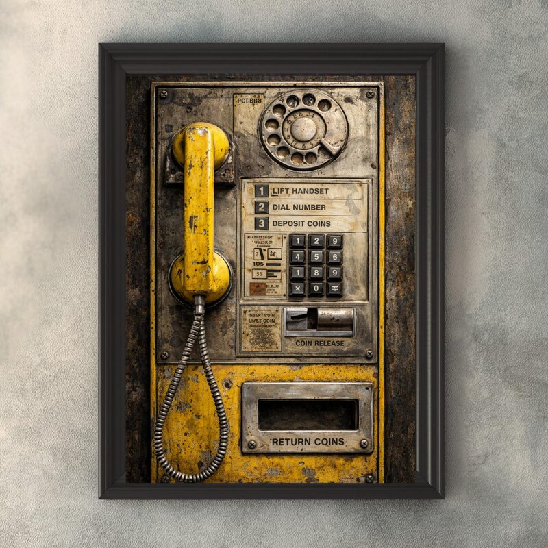 Public Telephone - Etsy Denmark