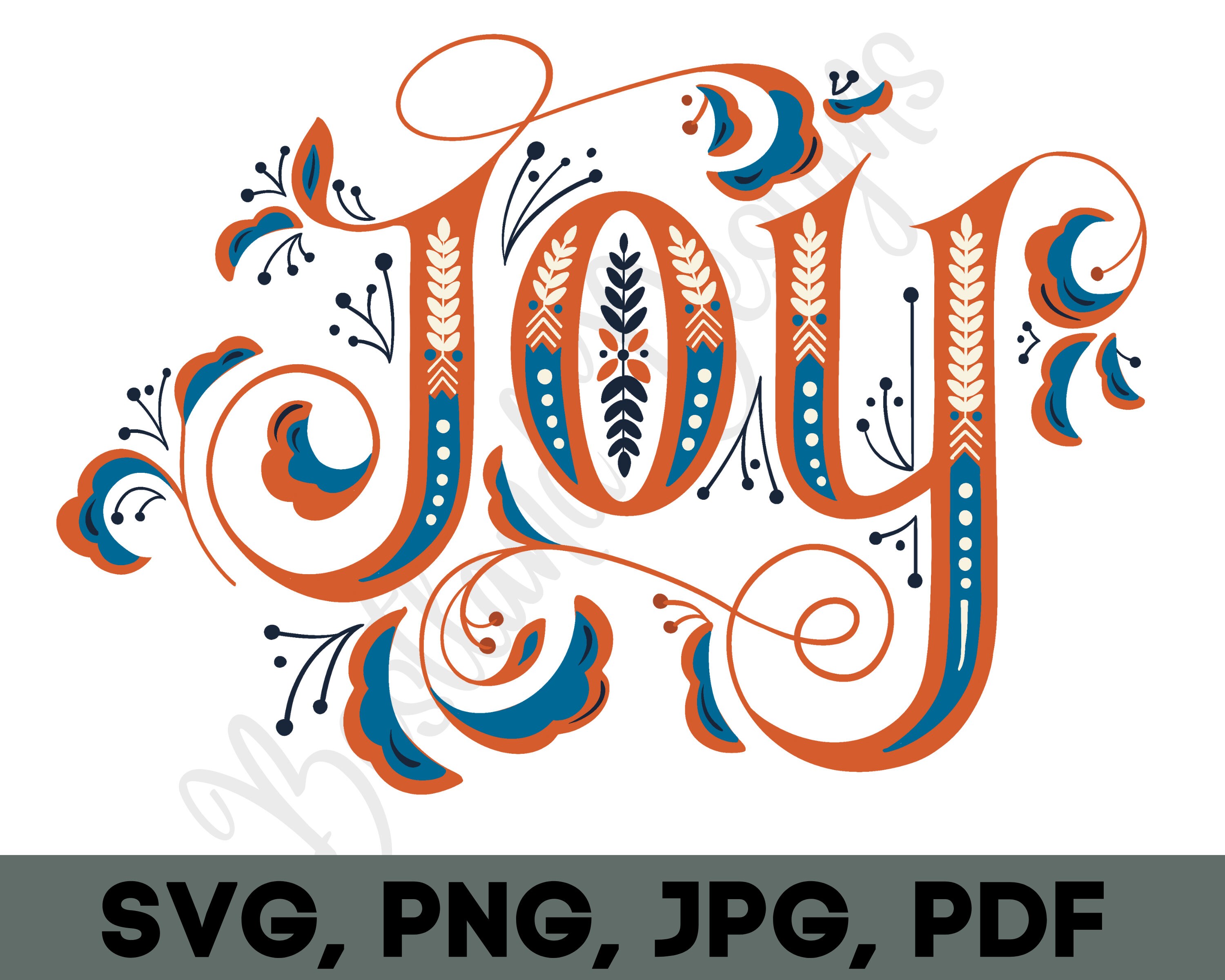 Joy Svg Joy Png Christmas Word Art Inspirational SVG Retro - Etsy Canada