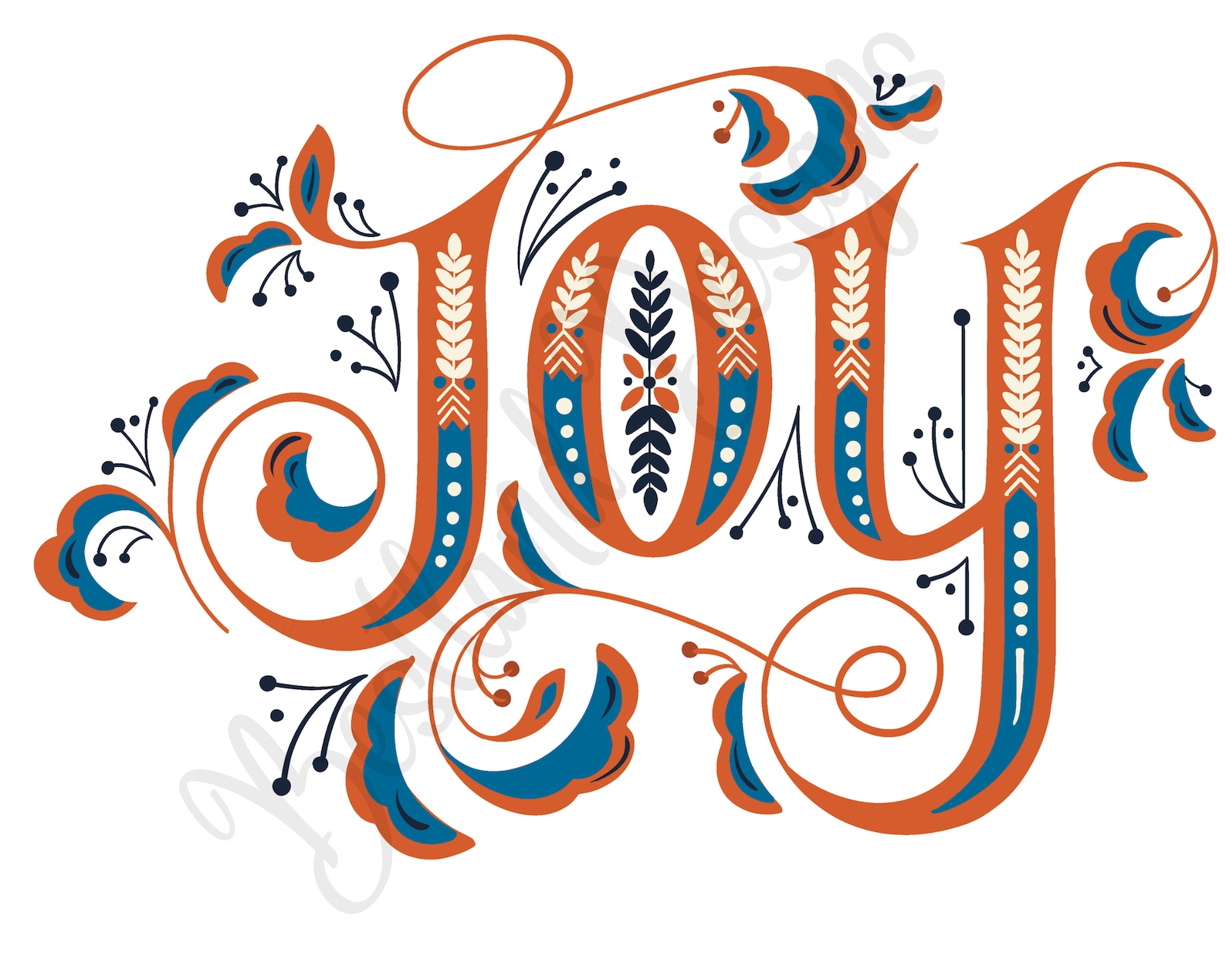 Joy Svg, Joy Png, Christmas Word Art, Inspirational SVG, Retro Word Art ...