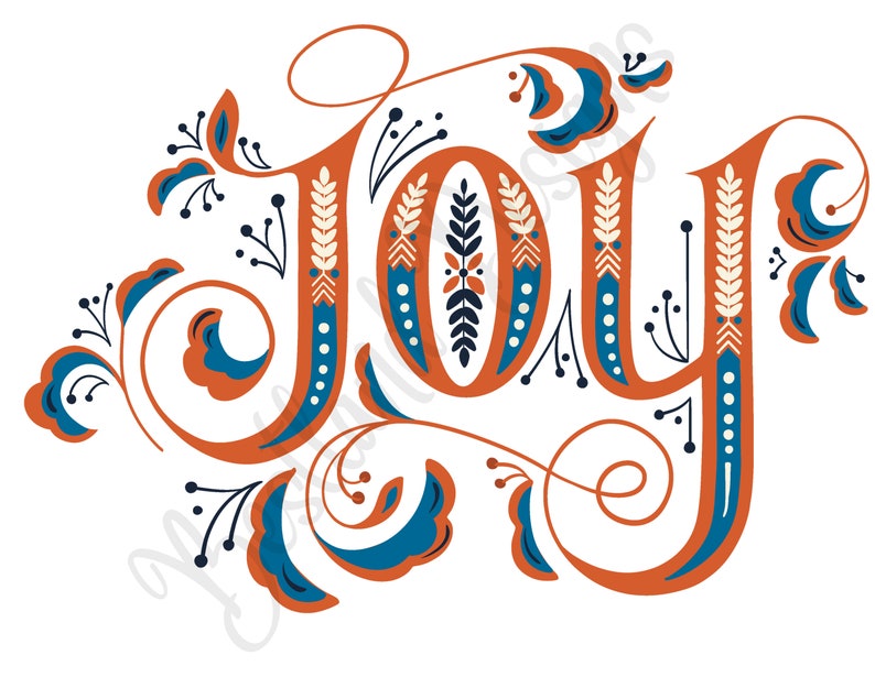 Joy Svg Joy Png Christmas Word Art Inspirational SVG Retro - Etsy Canada