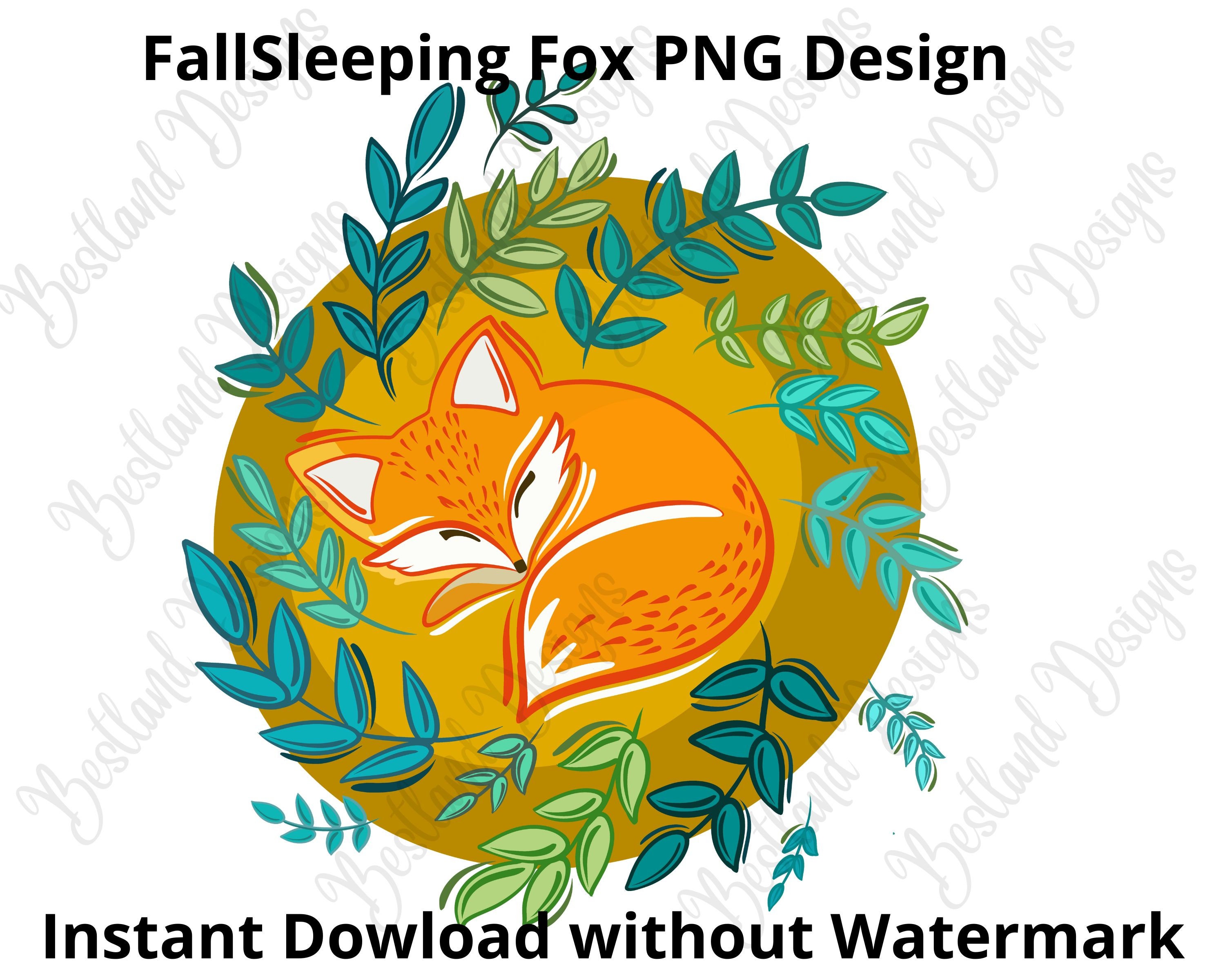 Cute Fall Fox PNG. Fox Clip Art. Woodland Fox Clipart. Fall - Etsy