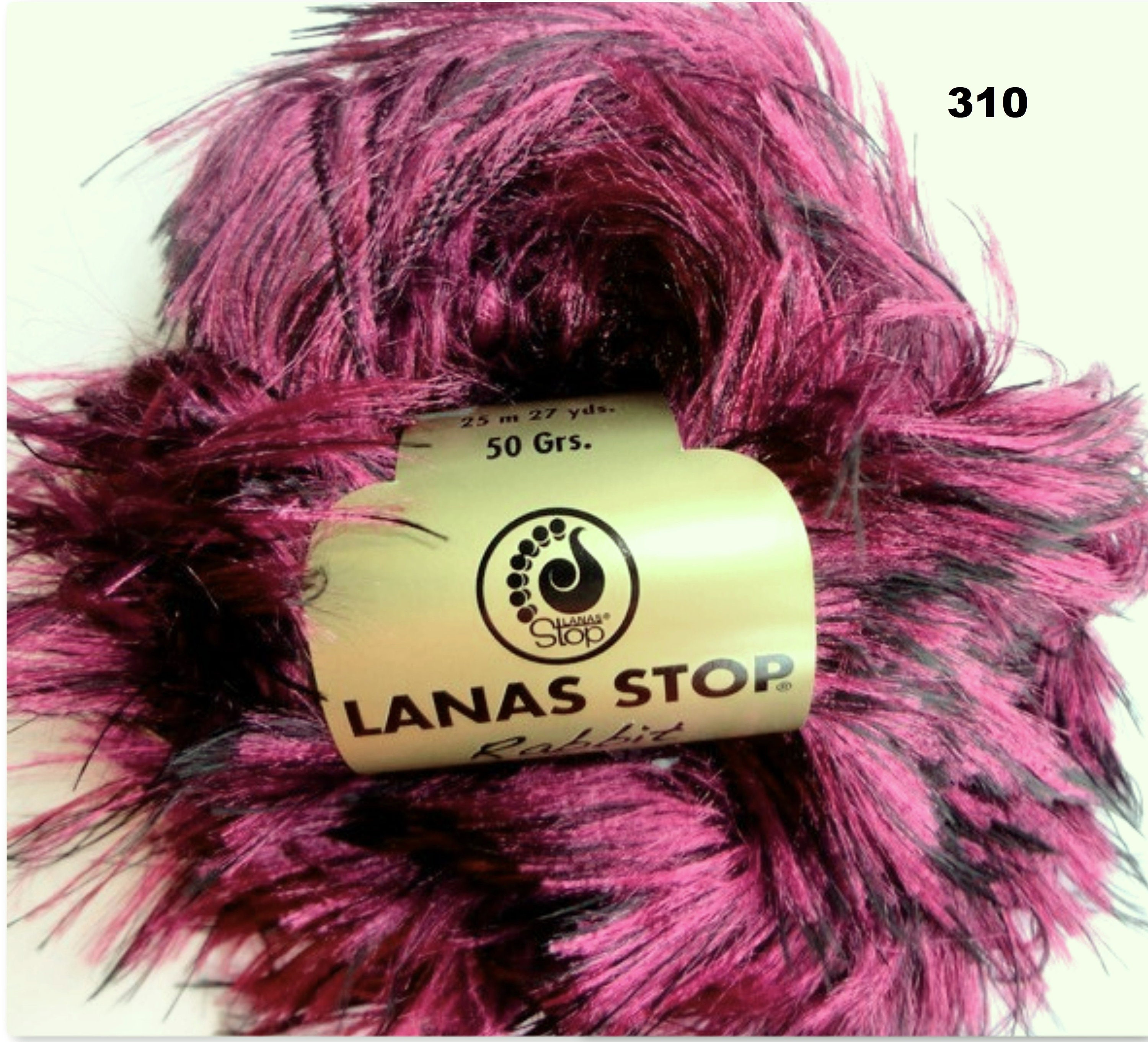Lanas Stop Luxury Rabbit Wool Vegan Yarn - 50g/25m - Scarves Vest ...
