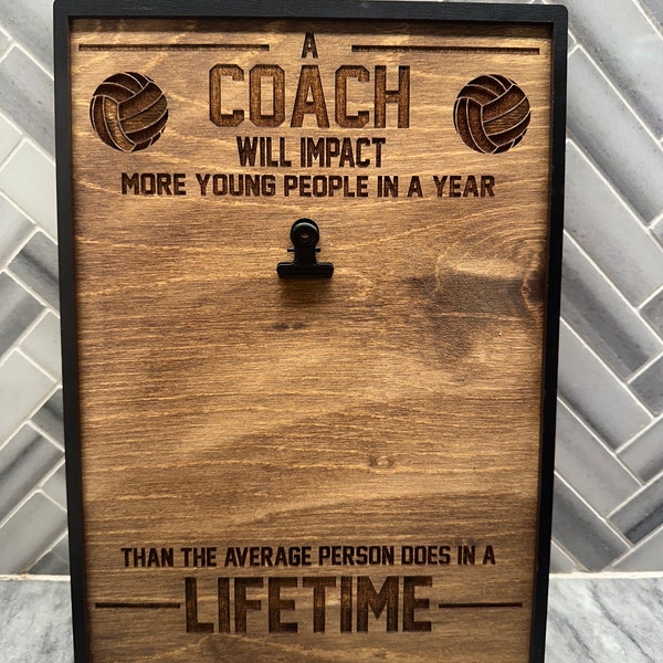 Baseball Coach Frame - Etsy