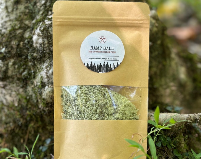 Wild Ramp Salt - Etsy