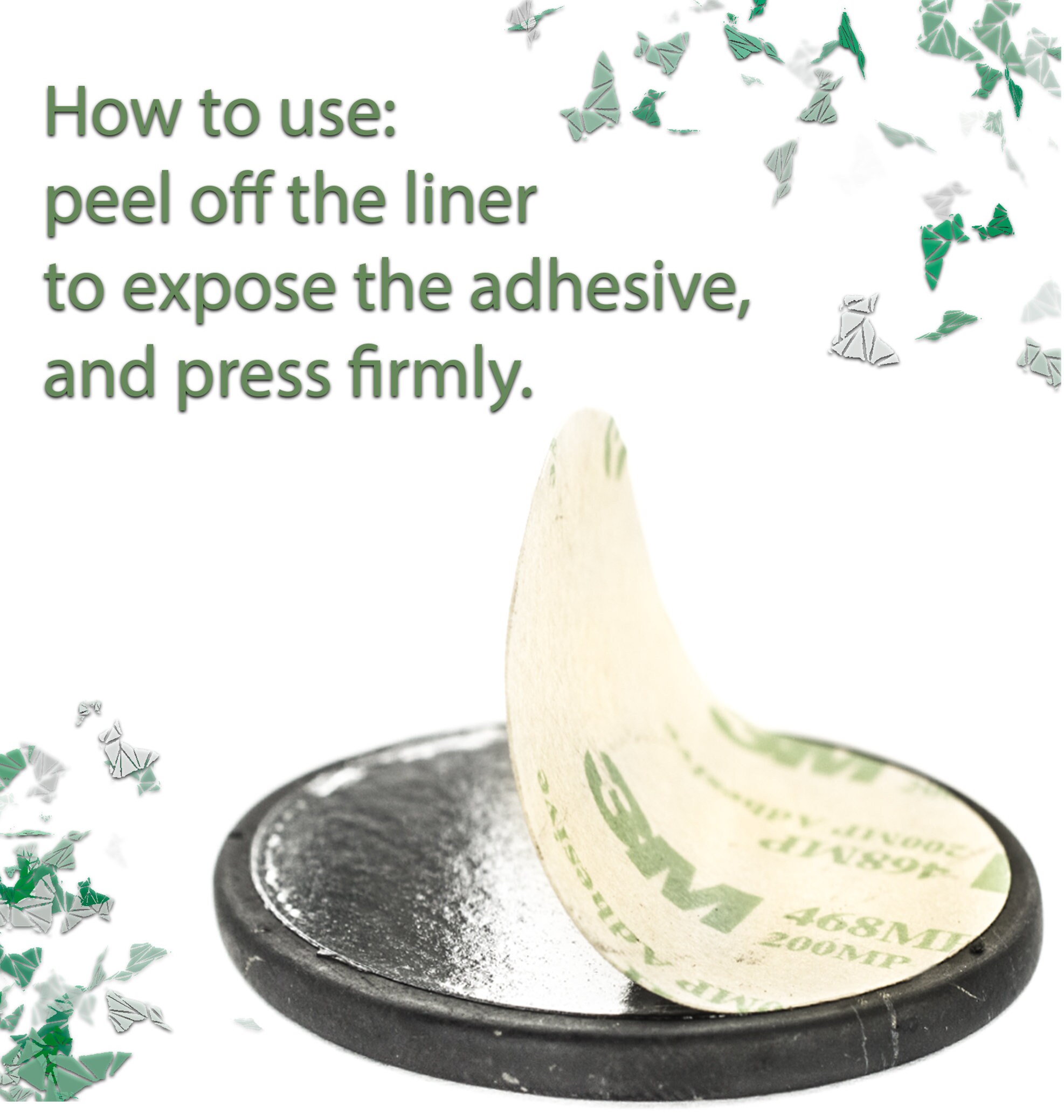 Sun&moon Round Shungite Sticker for Cell Phone and Laptop 50mm - Etsy