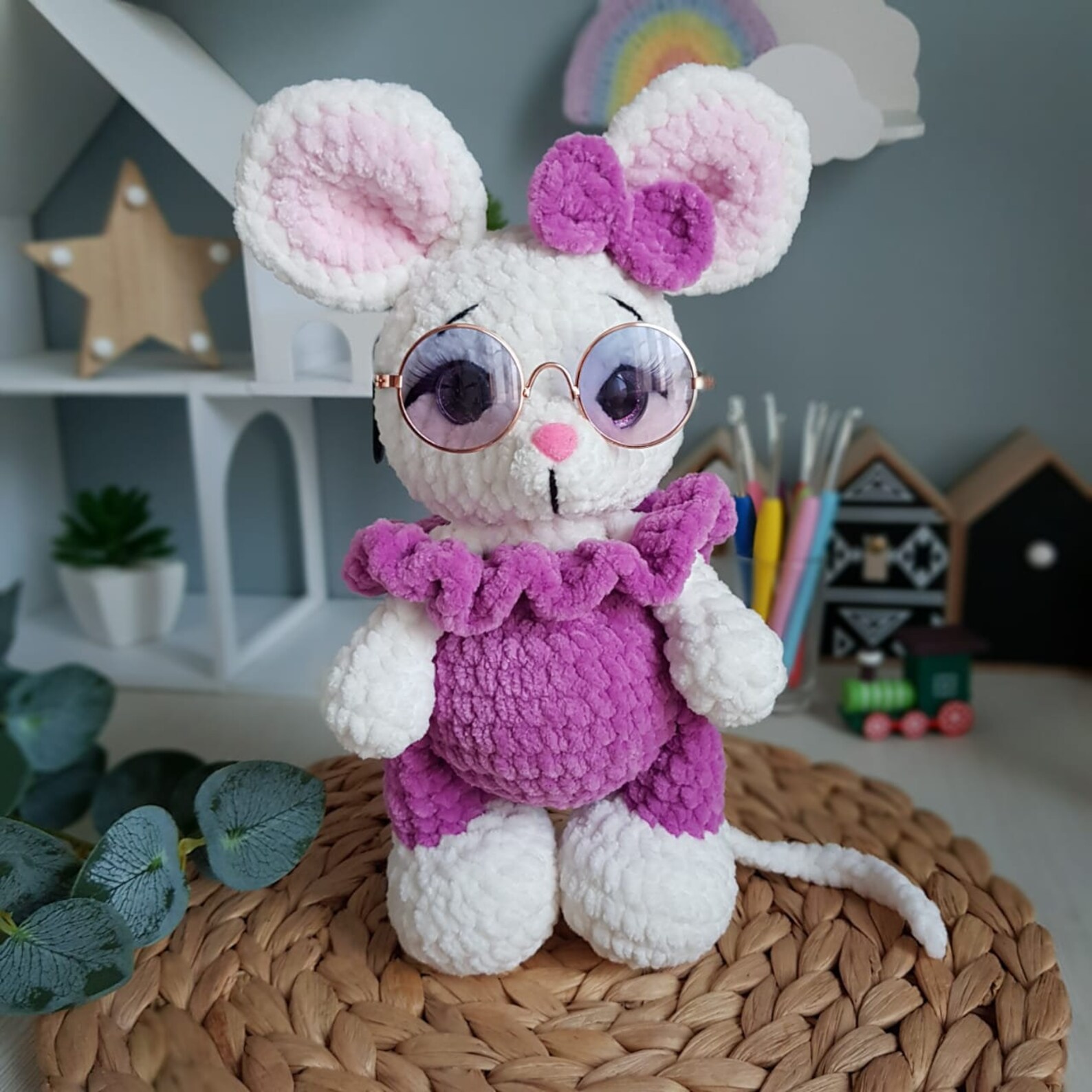 Crochet Mouse Pattern Amigurumi Mouse Pattern Mouse Cub - Etsy