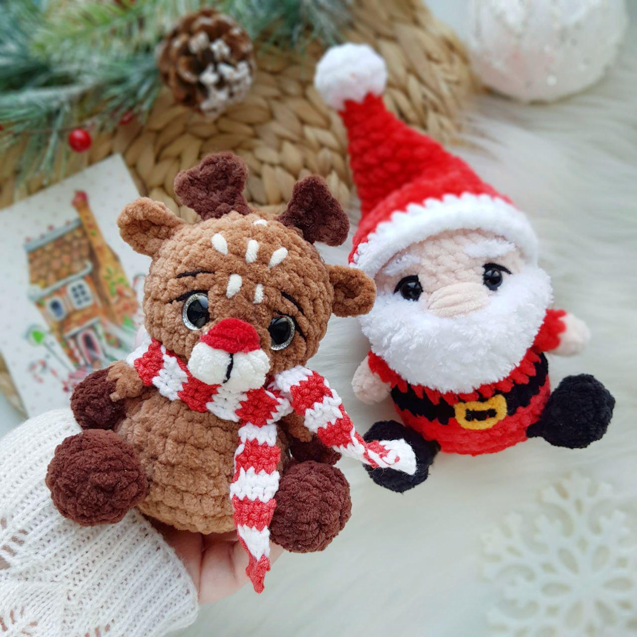 Crochet Christmas Set Patterns - Amigurumi Christmas Set – Green ...