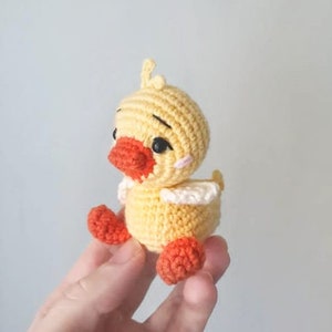 Crochet Duck Pattern - Amigurumi Duck Pattern – Crochet Duckling ...
