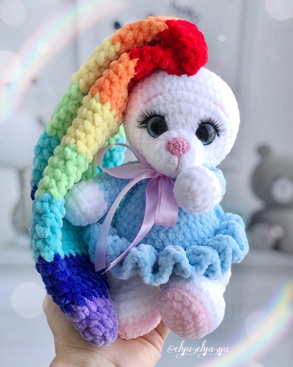 Crochet Pattern Bunny Rabbit PDF Tutorial Amigurumi Bunny | Etsy