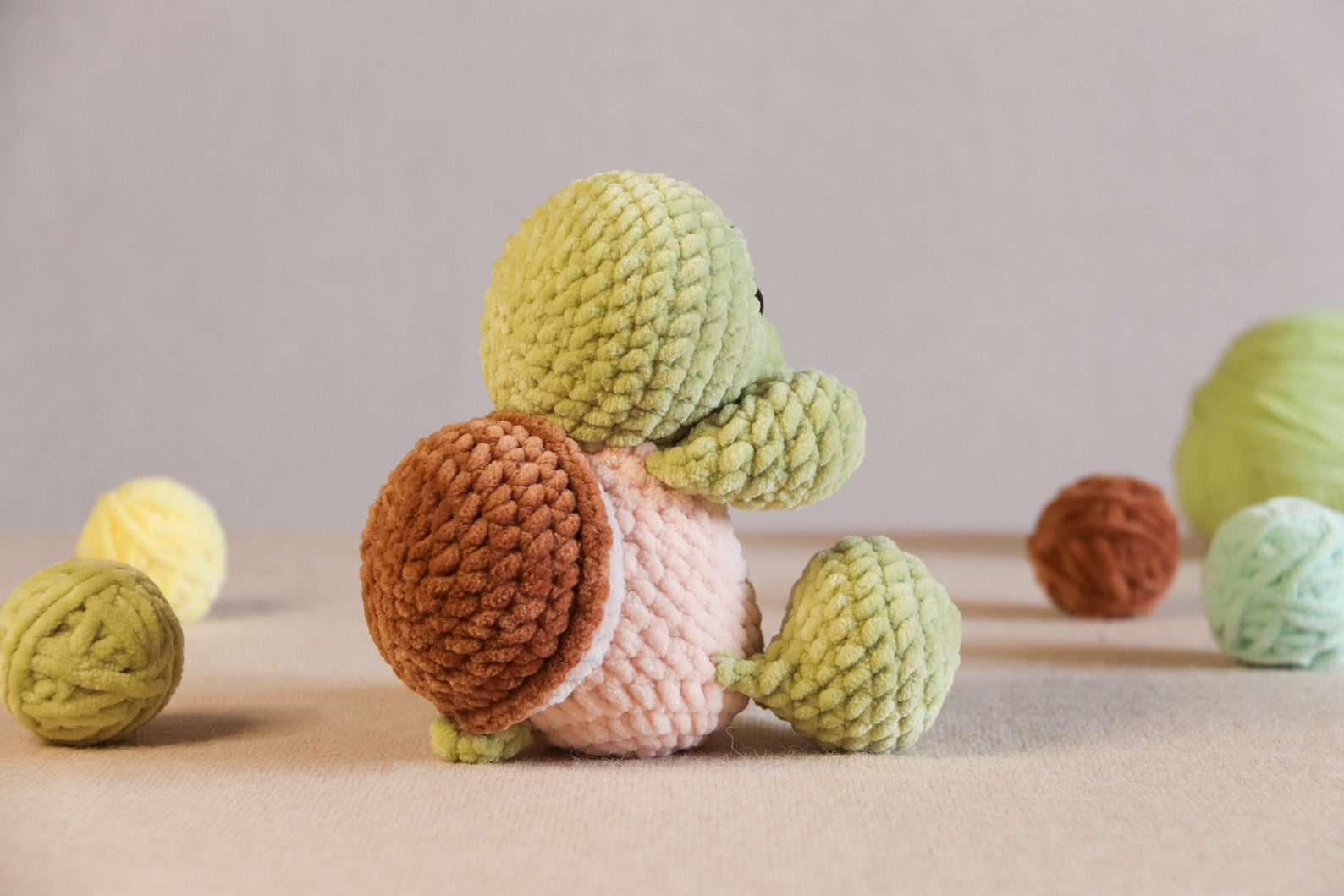 Crochet Pattern Turtle Amigurumi PDF Diy Tutorial Crochet - Etsy