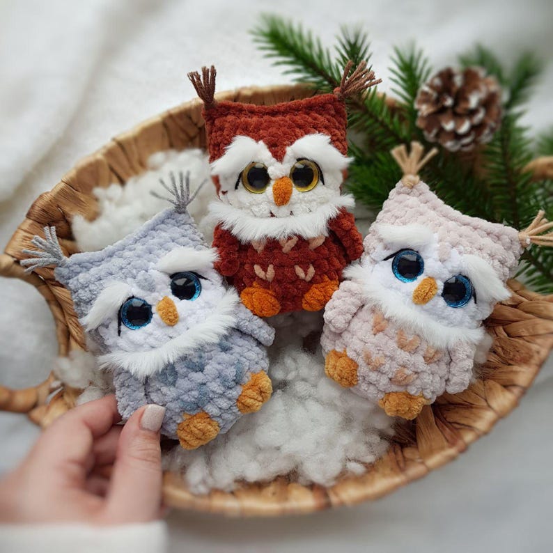 Crochet Owlet Pattern - Amigurumi Owl – Crochet Owl Pattern - Etsy