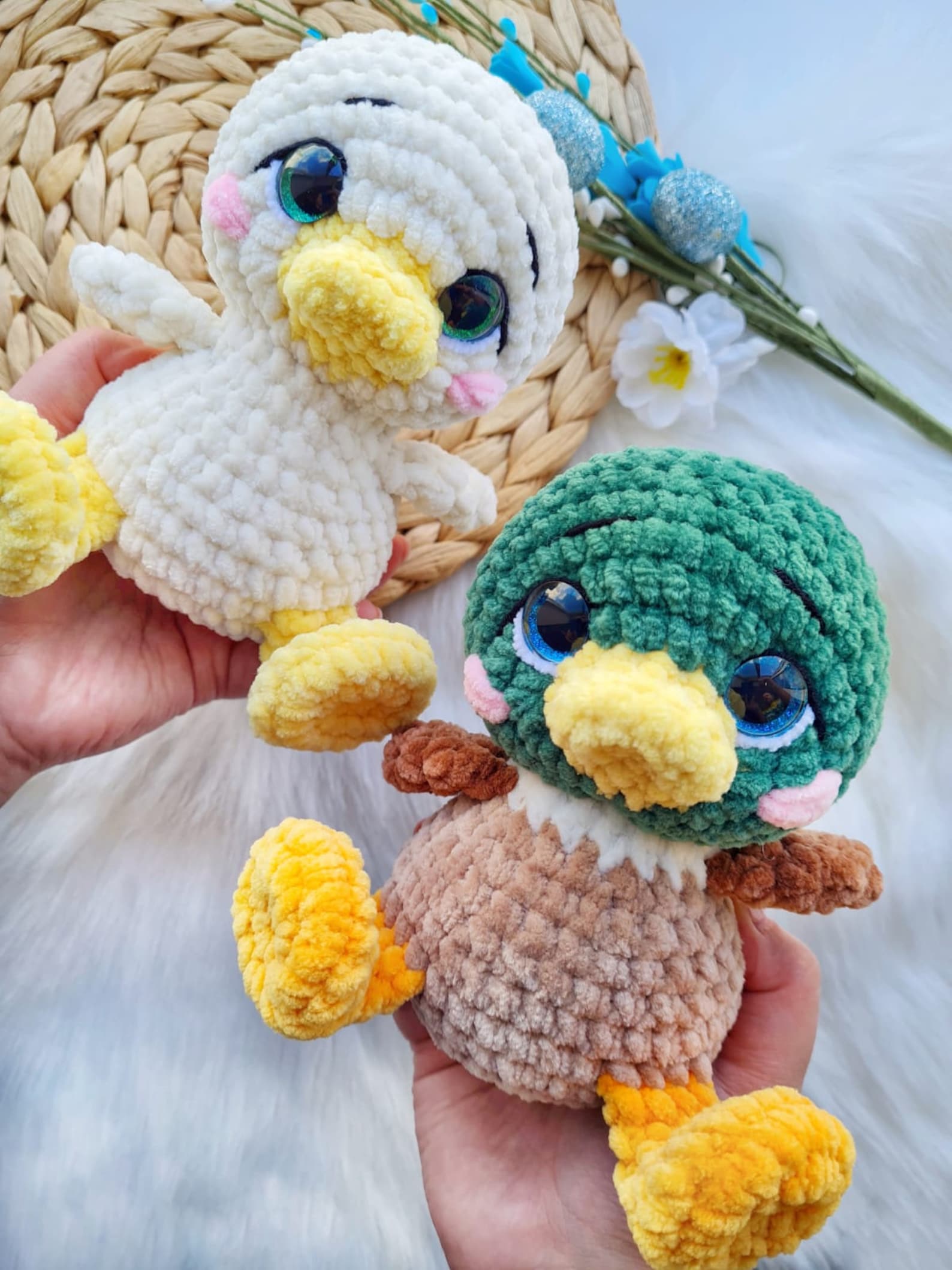Crochet Duck Pattern Amigurumi Duck Pattern Crochet - Etsy