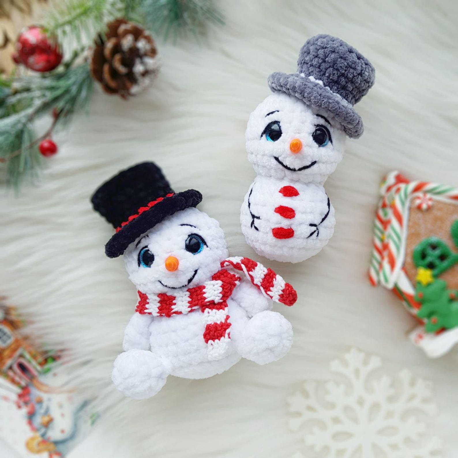 Crochet Christmas Set Patterns - Amigurumi Christmas Set – Green ...