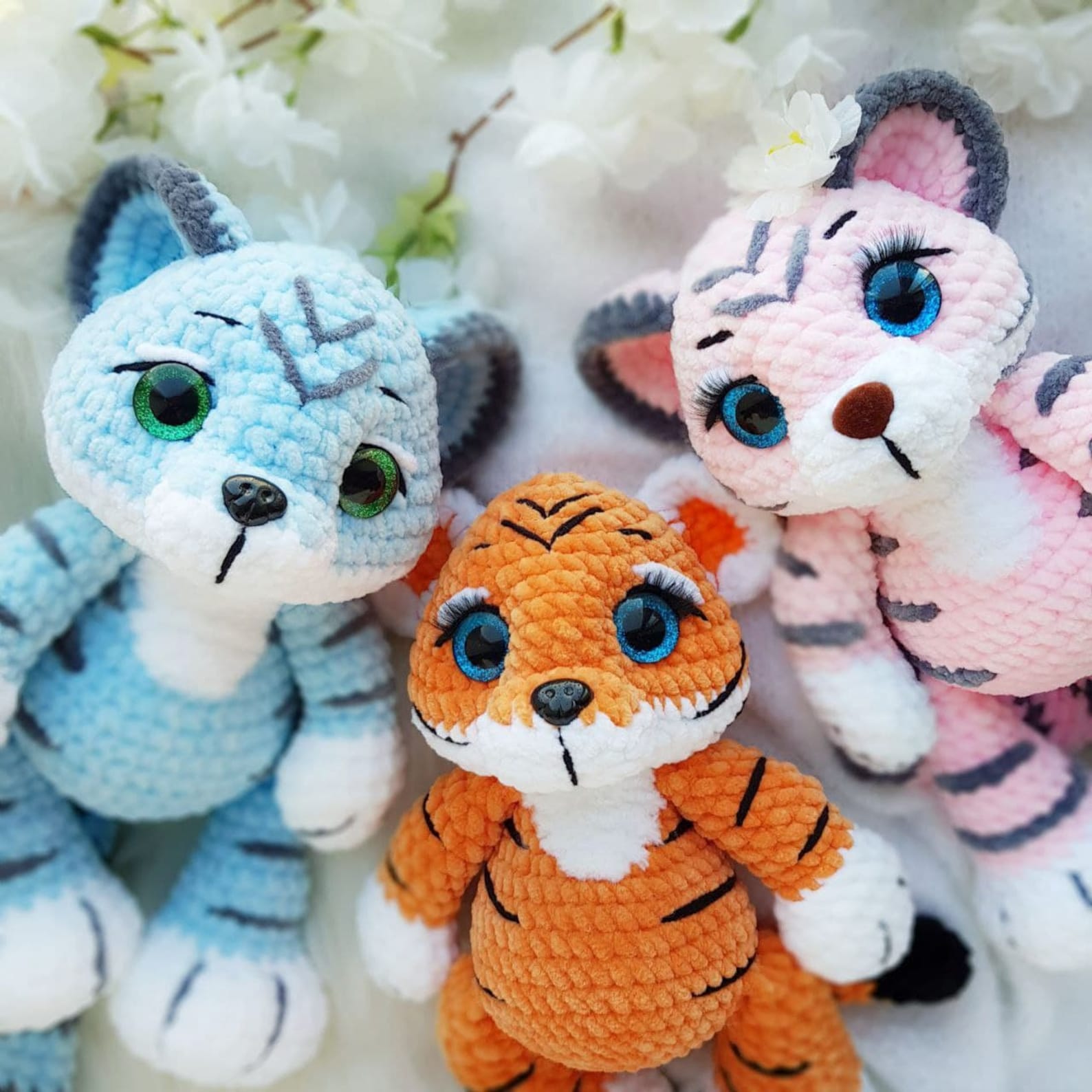 Crochet Pattern Tiger PDF Tutorial Amigurumi Tiger Plush - Etsy