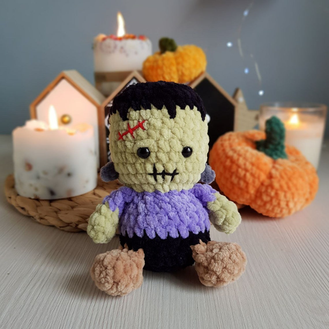 Crochet Frankie Pattern Amigurumi Frankenstein Crochet - Etsy