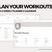 Notion Template Fitness Planner, Digital Fitness Planner, Notion ...
