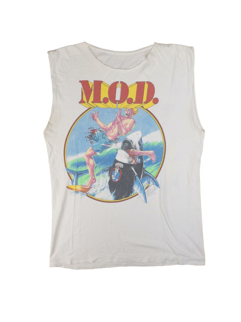 RARE Vintage 80s M.O.D. Surfin MOD Method of Destruction - Etsy