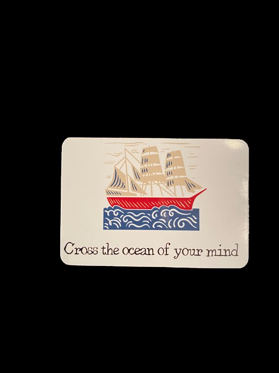 Ocean Mind Decal Paper & Party Supplies Paper Stickers, Labels & Tags ...
