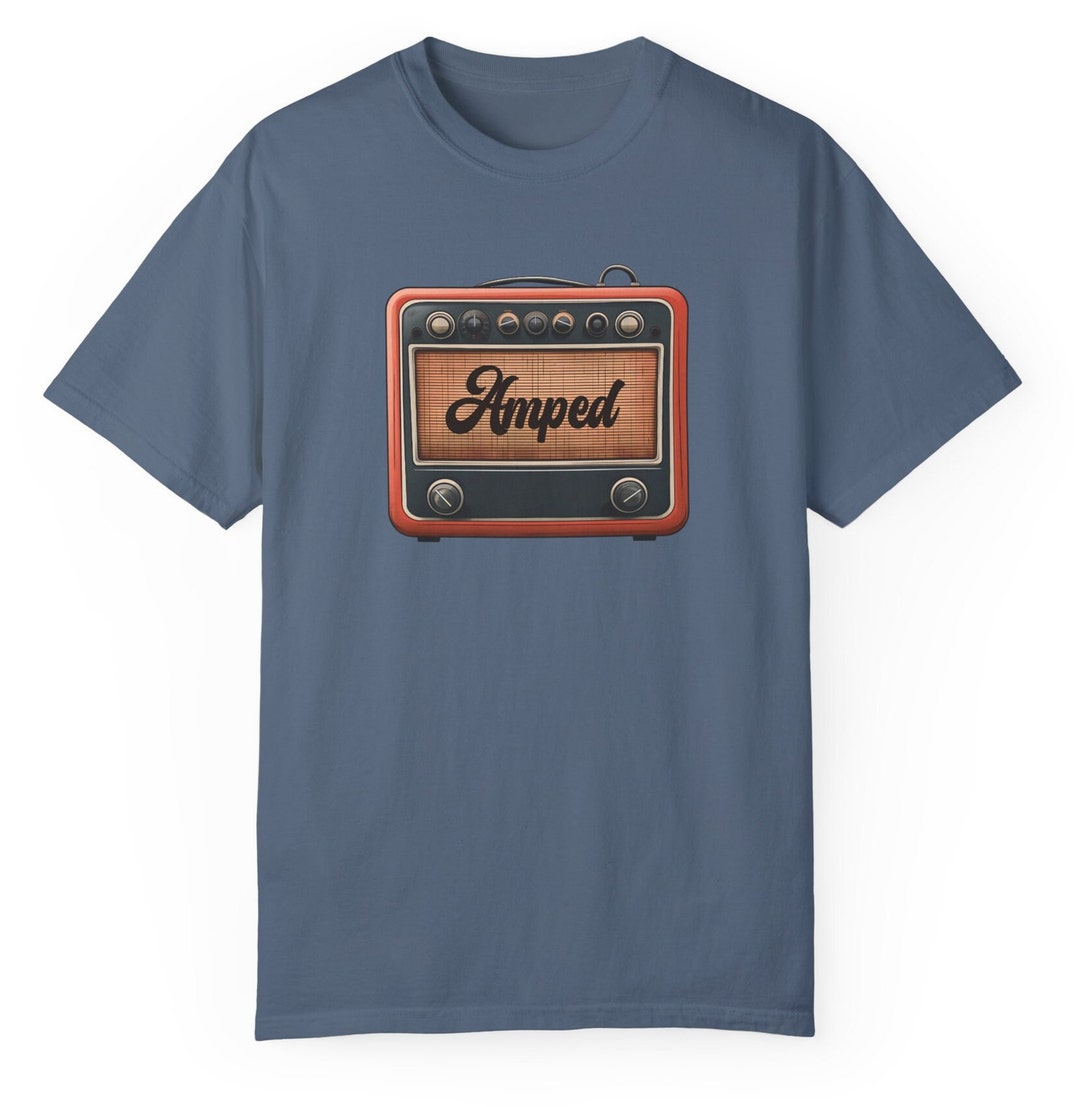 Amped Amplifier T-shirt: Vintage Rock and Roll Fashion - Etsy