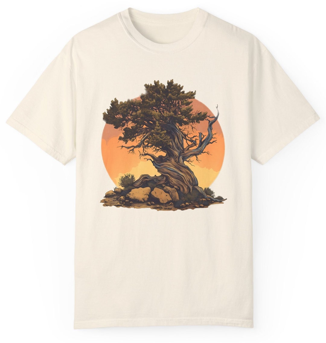 Bristlecone Pine Tree Graphic T-shirt, Gnarled Tree Shirt, Nature Lover ...