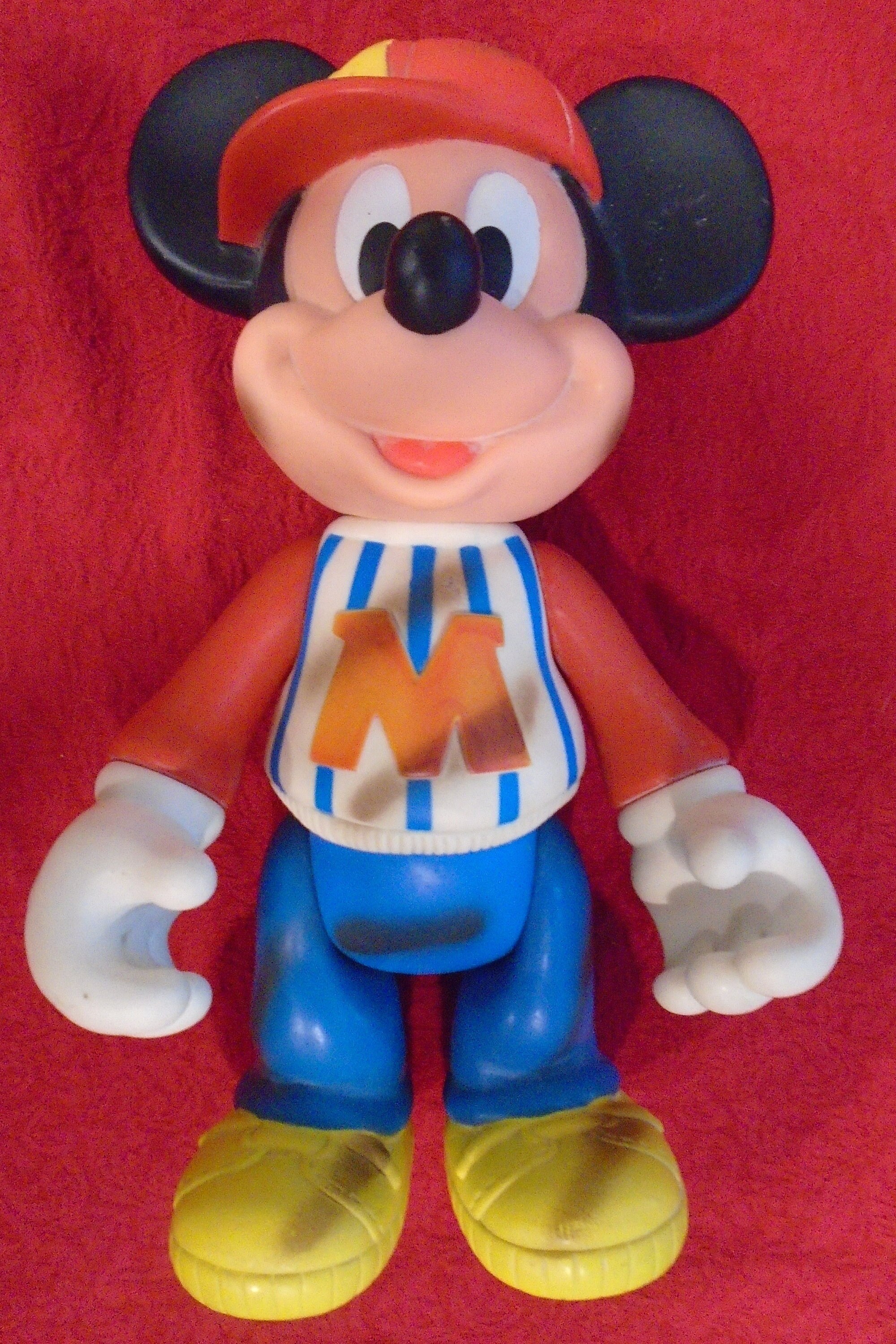 1970's Vintage Mickey Mouse Baseball Toy - Etsy