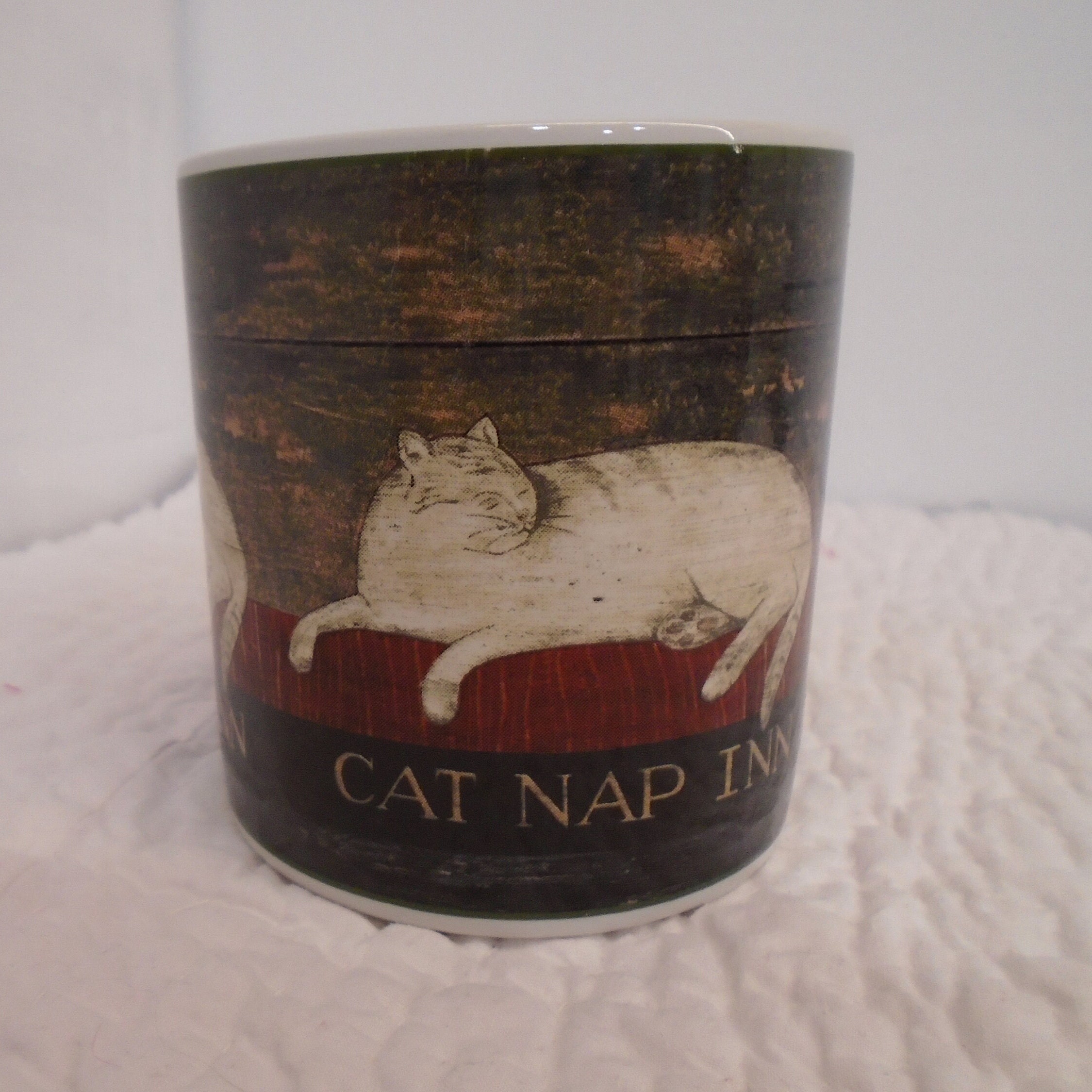 Warren Kimble's Cat Nap Inn Mug From the Country Inns Collection by ...