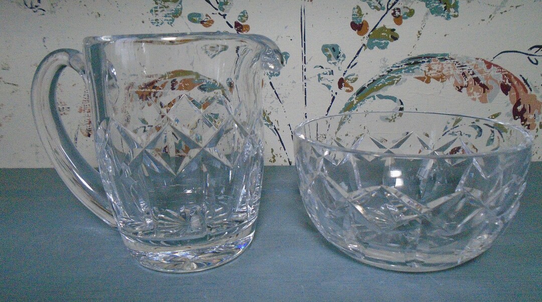 Waterford Kerry Sugar and Creamer Set - Etsy