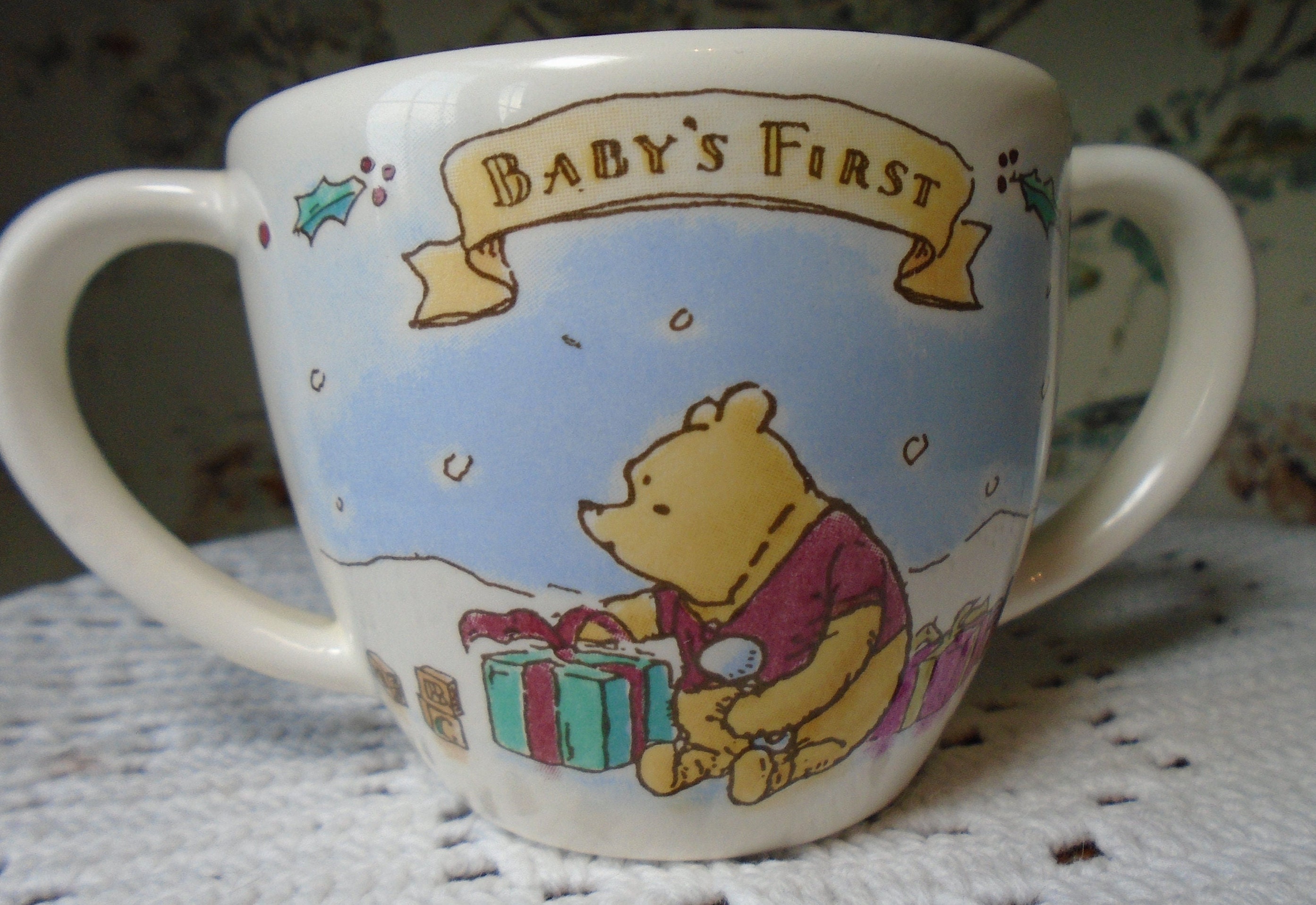 Walt Disney's Classic Winnie the Pooh Baby Cup by Charpente - Etsy