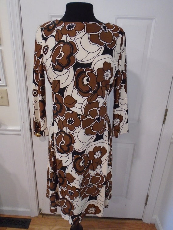 1960's Flower Power Dress - Gem