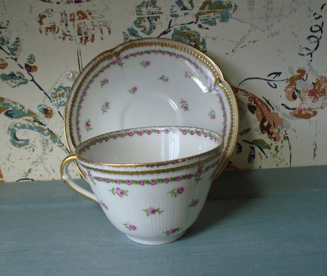 Pair of GOA France Teacups and Saucers - Etsy
