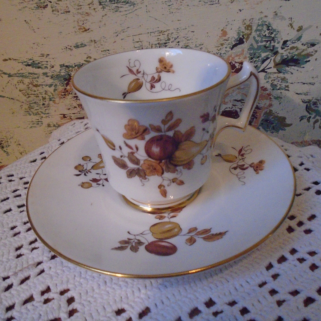 England's Royal Chelsea Teacup and Saucer Set - Etsy