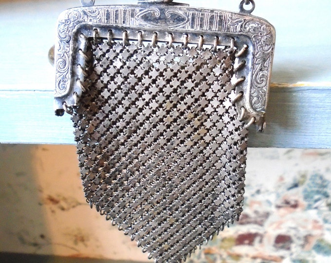 Victorian Era Metal Coin Purse - Etsy